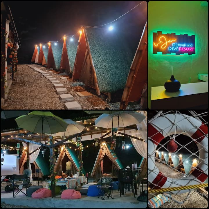 Nipa Huts Campsite With Perfect Site For Diving - Batangas