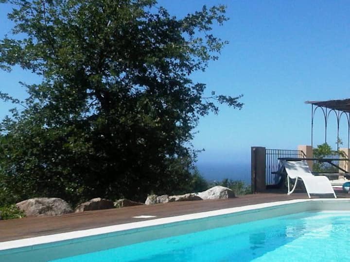Bel Appartement Rez-de-villa Vue Mer Et Montagne - Haute-Corse