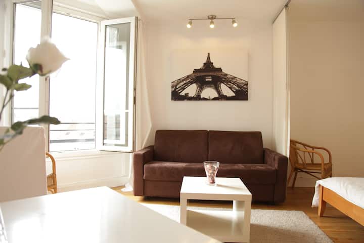 Whole Flat Eiffel Tower View Center Paris - Paris