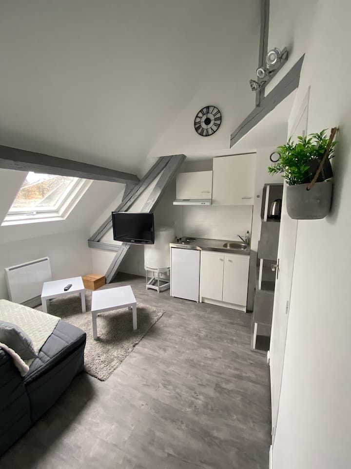 Studio Cocooning Accès Autonome - Glisy