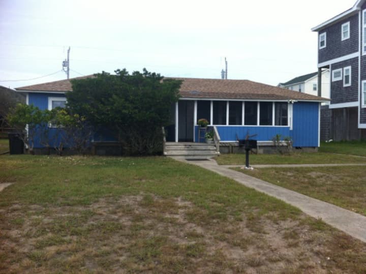 Cozy Cottage - 125 Steps To Beach- Duplex-side A - Buxton, NC