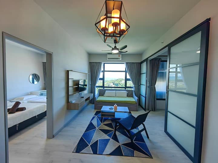 Jq Tower 1 - 2br |5-7pax|city View 亚庇码头市中心2卧室公寓城景房 - Kota Kinabalu