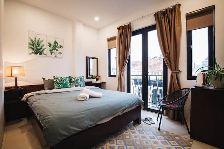 Trần's Home-delightful Balc/ Heart Of Old Qtr - 河內