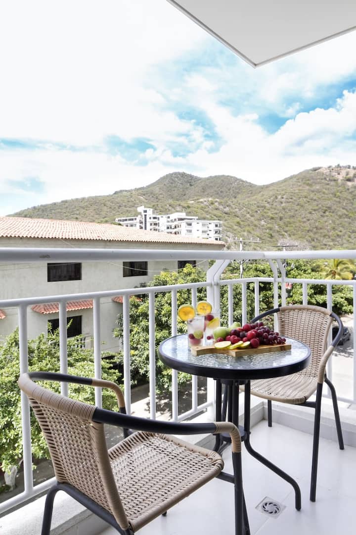 5 Minutos De La Playa Apto Rodadero - Santa Marta - Santa Marta, Colombia