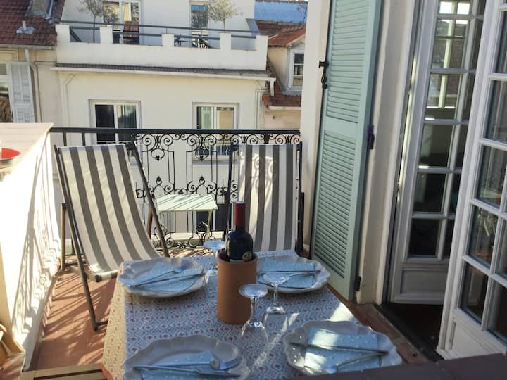 Duplex Terrasse 3 Min Pied Plages Croisette/palais - Cannes