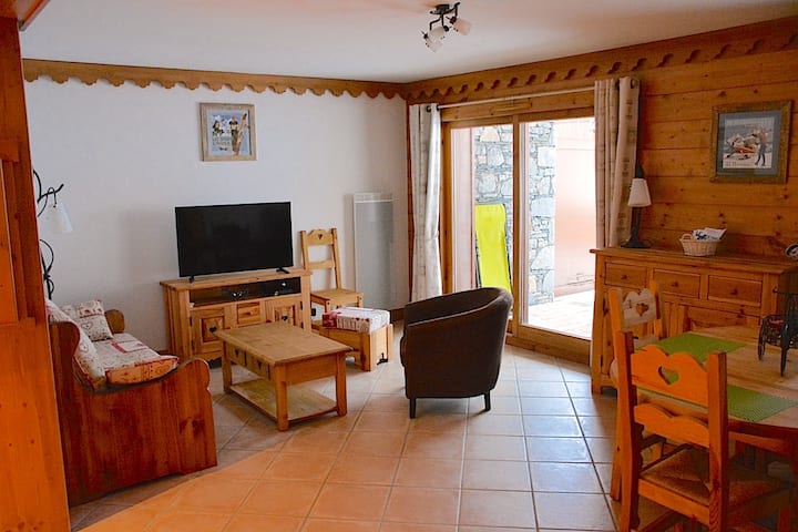 Spacieux Appt 4-6 Pers - Piscine Sauna - Paradiski - Champagny-en-Vanoise