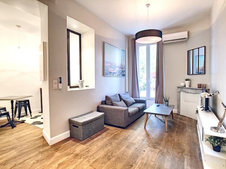 Cannes Centre, Magnifique 2 Pièces, Calme, Charme. - Cannes