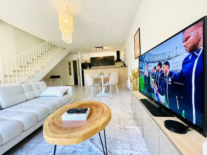 2 Chambres, Clim, Parking, Jardin , Procheplages - Cabestany