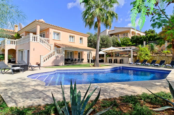 Droomvilla Met Zwembad, Buitenkeuken, Op Een Toplocatie In De Buurt Van Port Adriano - Magaluf