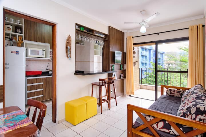 Apartamento Para Temporada Com Wi-fi - Ubatuba