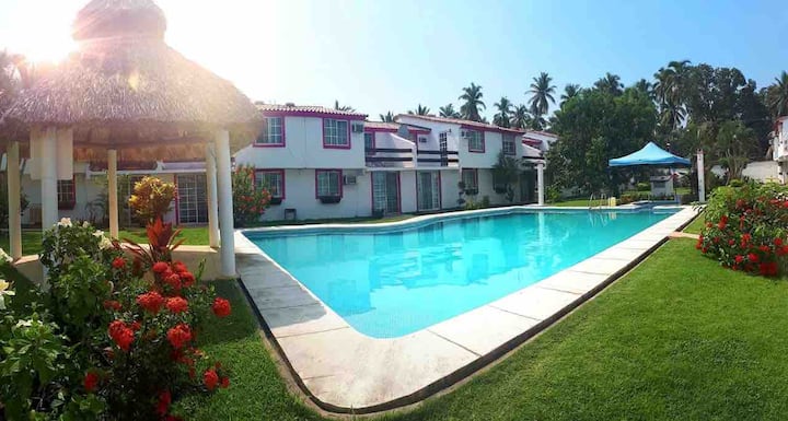 Casa Integral Familiar Para 1-6 Personas Pet Fried - Acapulco