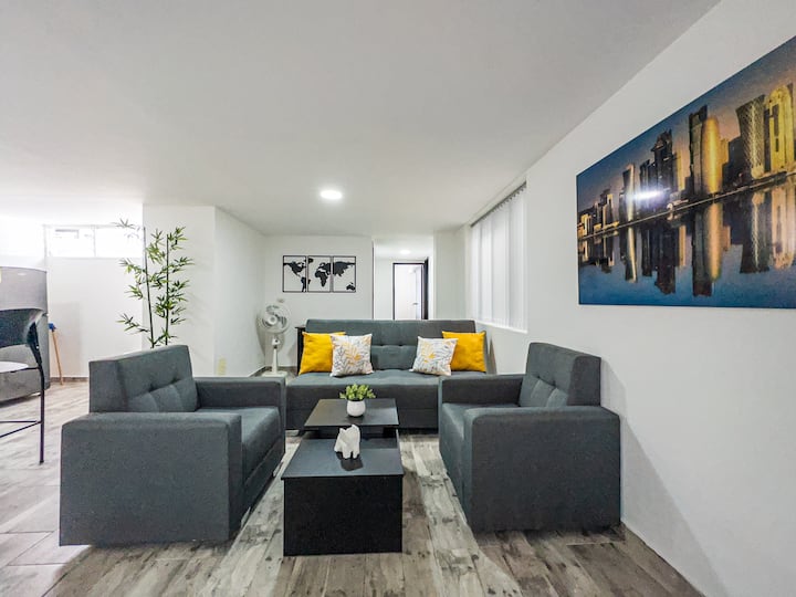 Sol Central Y Moderno Con Aire Y 2 Alcobas - Acacías