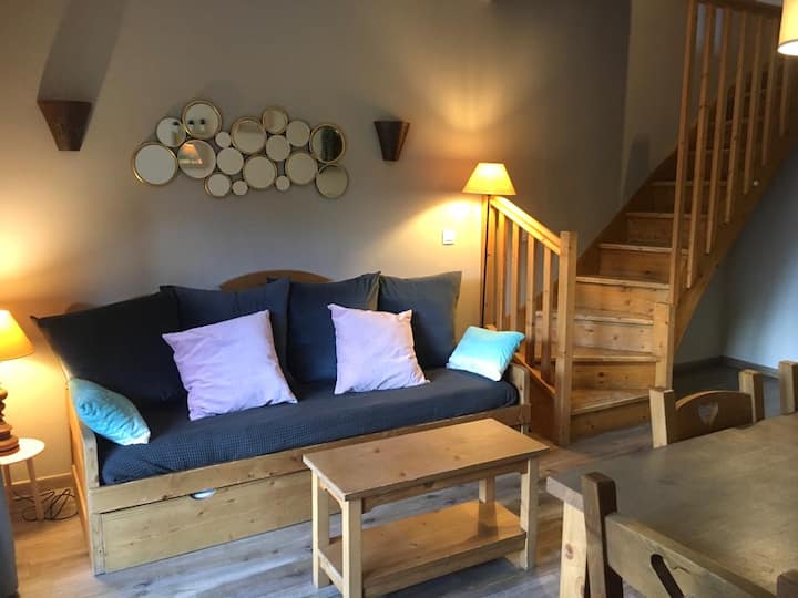 Apt T3 En Duplex Chalet Des Rennes Vars 2000m - Risoul