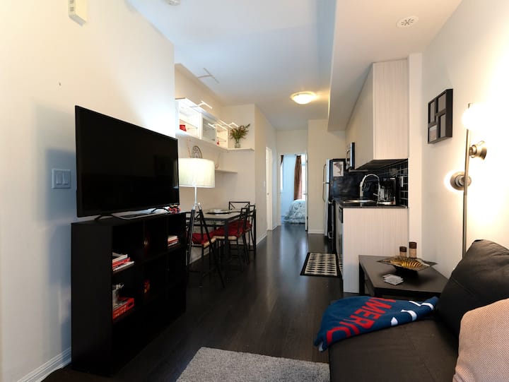 Oasis In The City1bed/bath+orthobed+fastwifi+prkng - Toronto