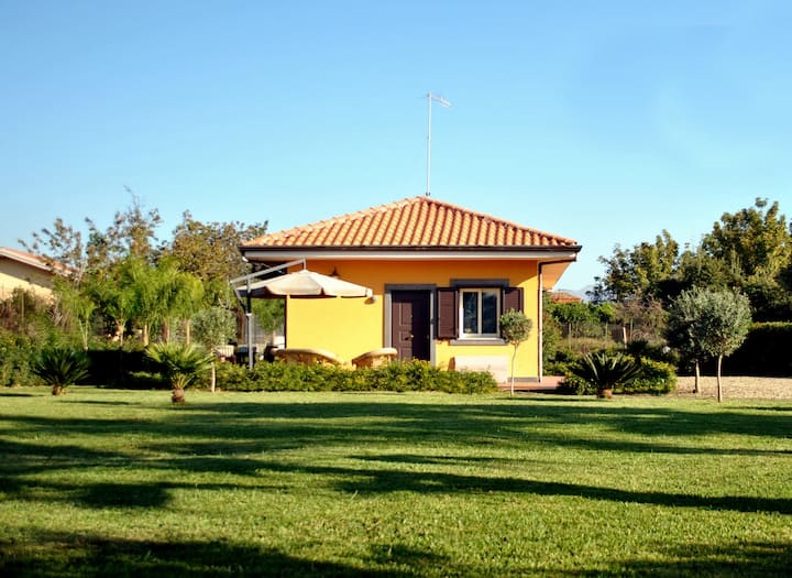 Villa By The Sea,view Of Mount Etna - Milo