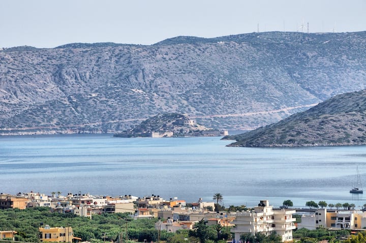 R 932 Villa Costa With Outdoor Pool, Garden View & Mountain View - Agios Nikolaos