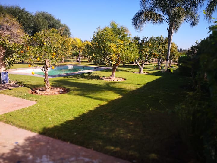 Luxueuse Villa De 120m2, Gde Piscine, Gd Terrain - Morocco