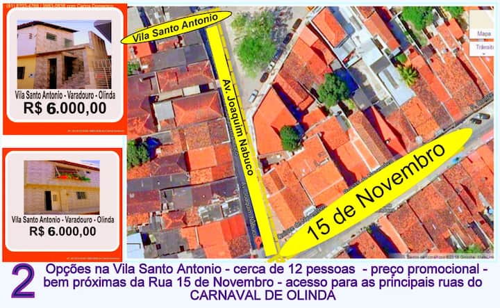 Houses For Carnival In Olinda - Boa Viagem
