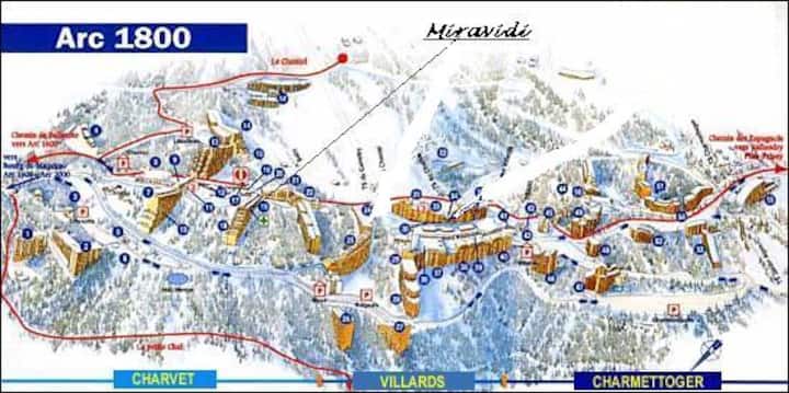 Arc 1800, Studio 5 Prs Pied Des Pistes - Arc 1800