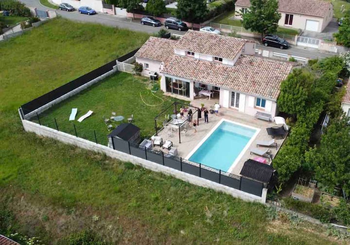 Villa Sud Toulouse 150m2 8 Personnes - Villefranche-de-Lauragais