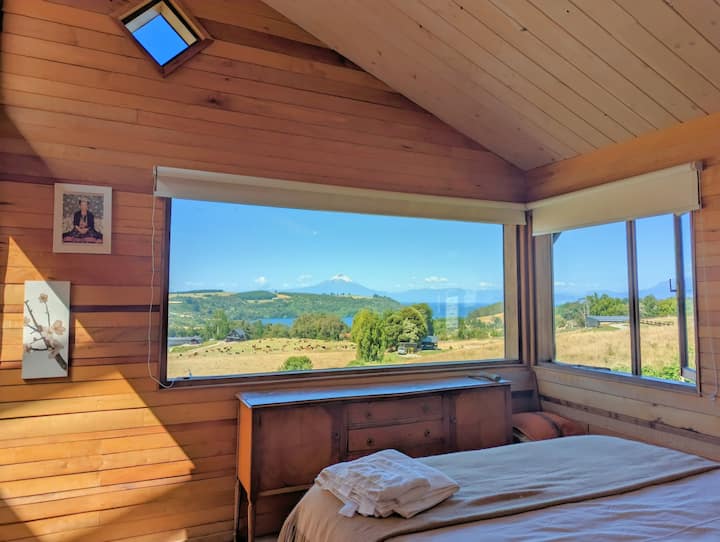 Linda Y Acogedora Casa Con Vista De Postal Sureña - Frutillar