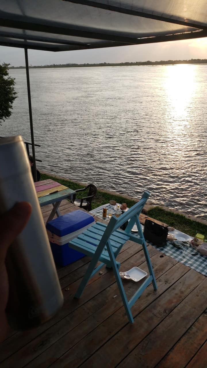 Apartamento Con Jacuzzi, Cocina Y Vista Al Río - Paraguay