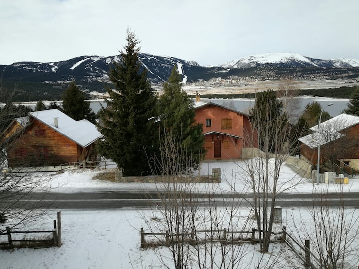 Chalet 7 Places - Vue Sur Lac - Logement Entier - Les Angles