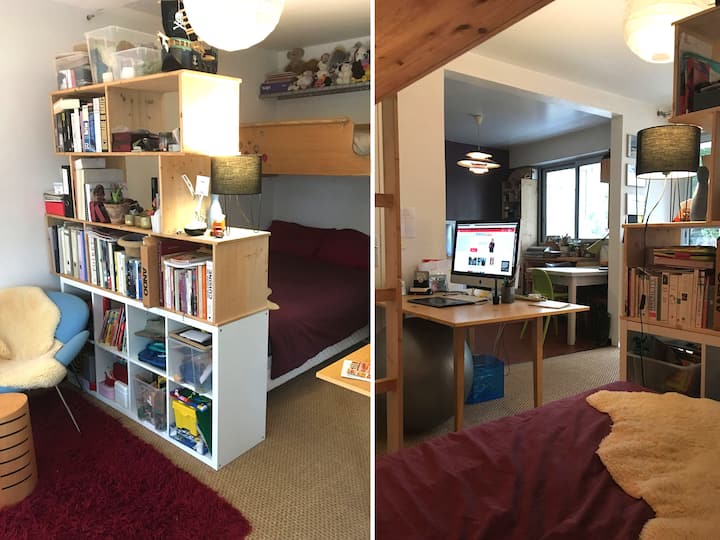 Cocon Zen Sur Balcon Nature, Cool 19ème Arrdt - Paris 10e Arrondissement