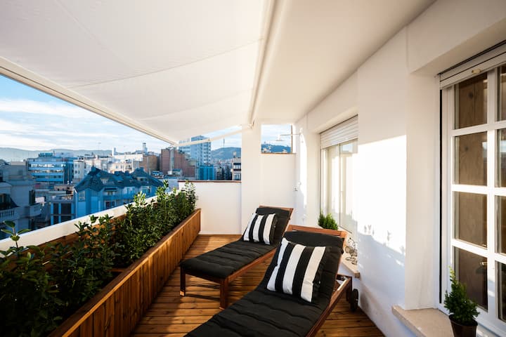Fantastic Attic 3 Bedrooms Amazing Views Eixample - Barcelona