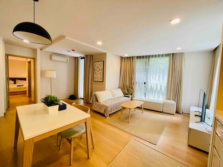 Cozy Spacious 1br 2bed Gardenview 500m Bts Thonglo - Bangkok