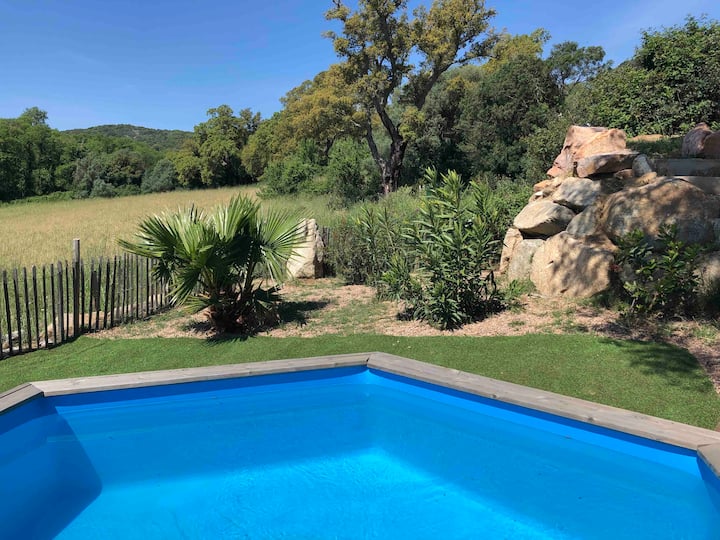 La Cabane 4 Personnes + Piscine Privative - Corsica