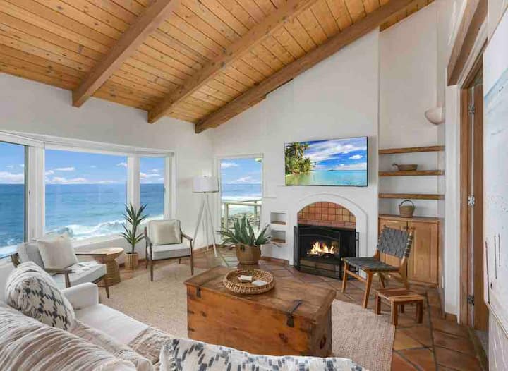 Casa Pacifica, Beachfront W/fire Ring In Sand - Oceanside, Californie