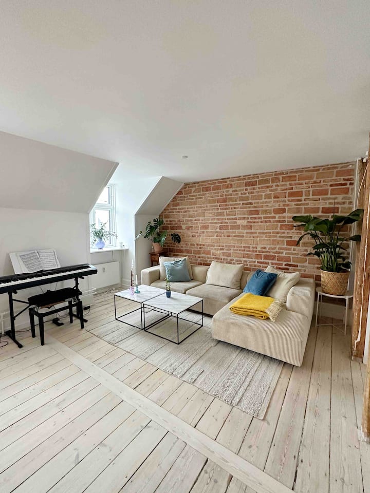 Scandinavian Apartment With Balcony (Vesterbro) - Copenhagen