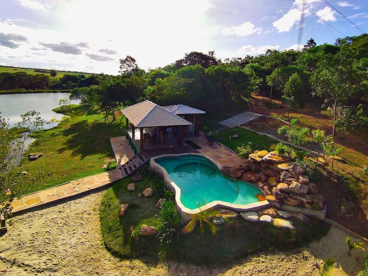Chalé/loft Luxo C/ Hidro Defronte Lagoa Serra Cipó - Minas Gerais (estado)