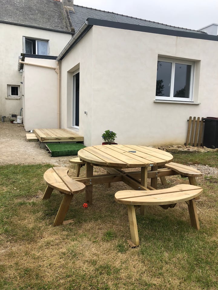 Maison 300m De La Plage Et Du Village - Santec