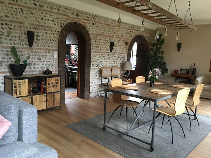 Grande Maison De Charme Avec Jardin - Toulouse