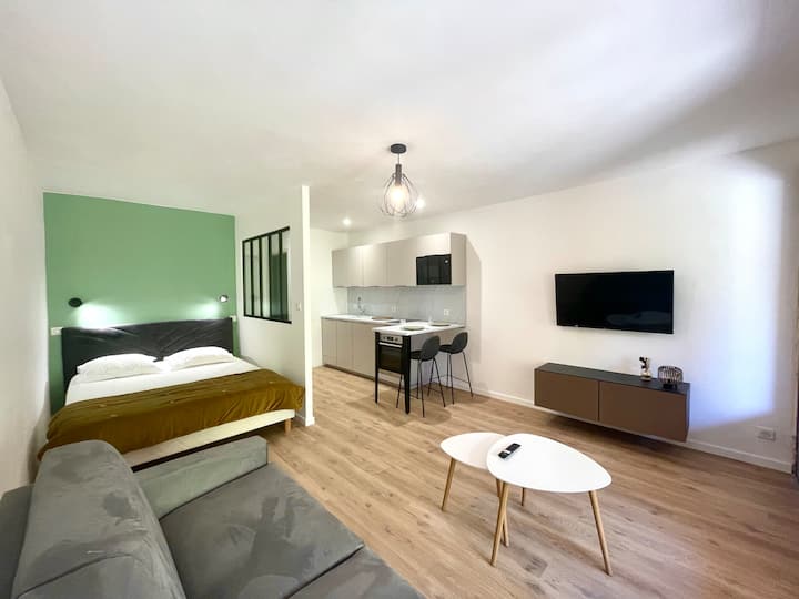 À 350m De La Plage Grand Studio Refait à Neuf - Isola Rossa