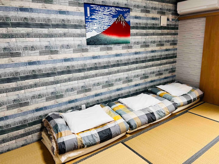 全新上线花跡民宿4号馆303 萩之茶屋站一分钟！步行可到通天阁,天王寺。难波日本桥4分钟车程！ - Osaka