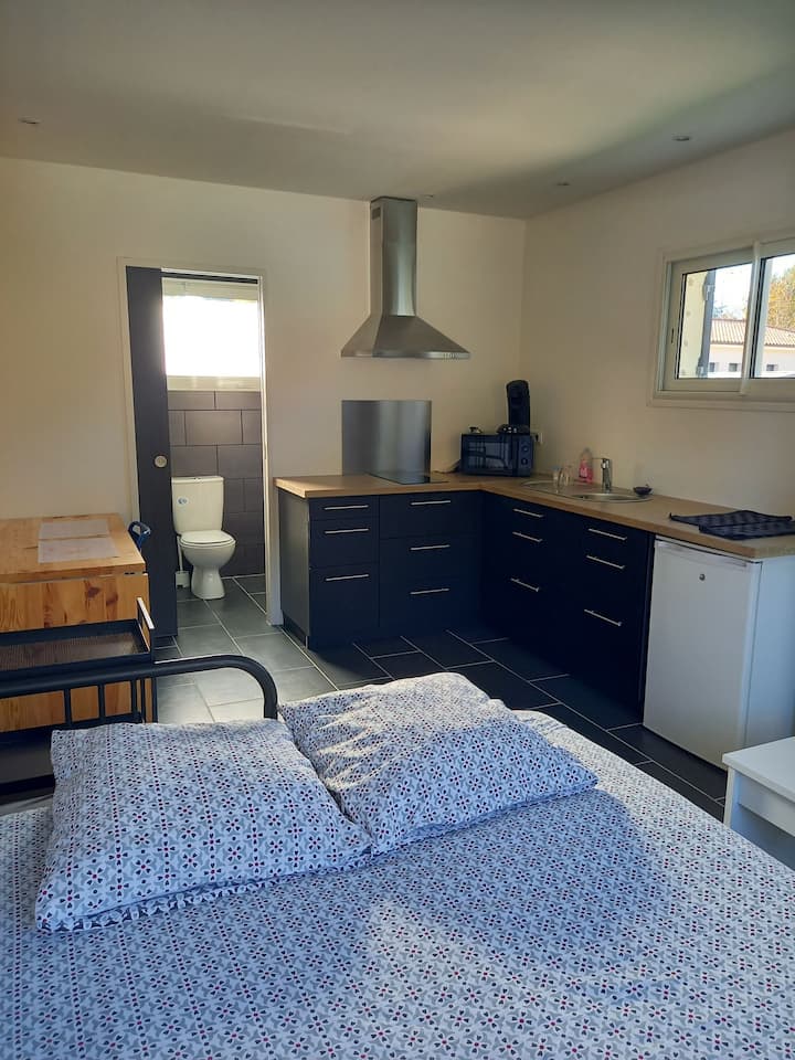 Studio éQuipé Parking Gratuit à Proximité. - Bouliac