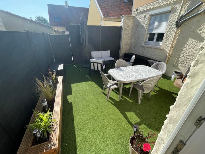 Appartement T2 54m2 Neuf Terrasse 25m2- 500m Plage - Lion-sur-Mer