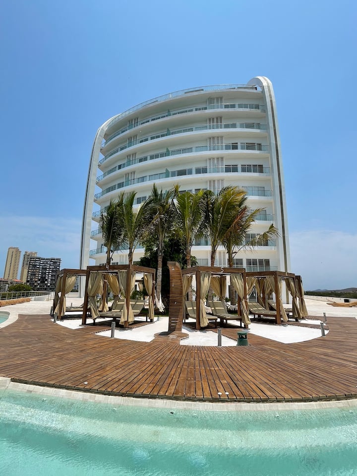 Departamento Marina Platino View 9th Floor - Mazatlán