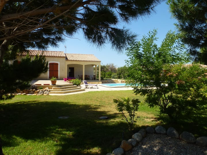 Location Estivale Avec Piscine Proche De La Mer - La Franqui