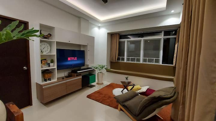 1br@2ndflr Silang-tagaytay Guesthousewi-fi+netflix - Silang