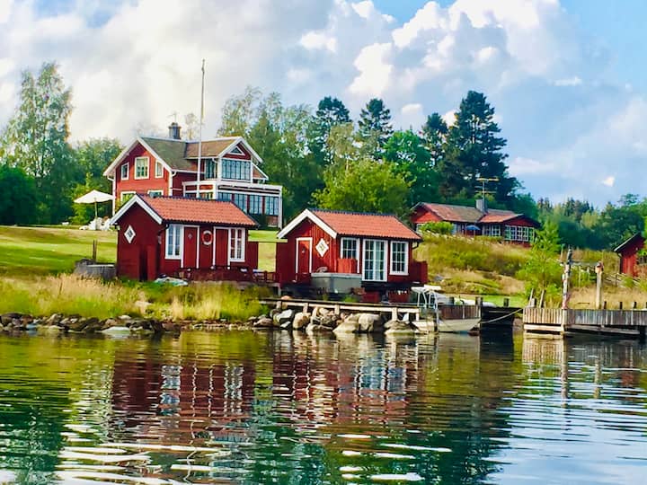 Stockholm Skärgård - 13p. Pool, Bastu, Egen Brygga - Ahvenanmaan Maakunta