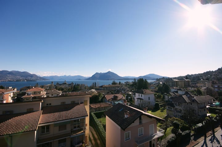 La Cartolina Stresa Central Big Flat With Lakeview - Stresa
