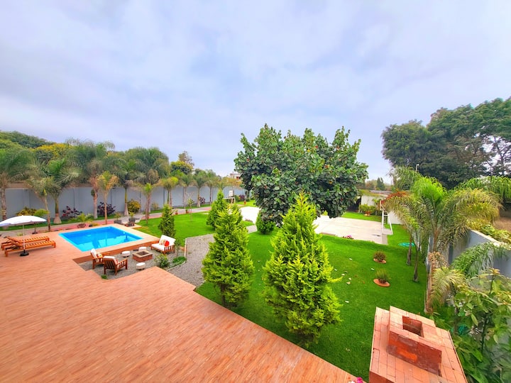 Casa De Campo I Piscina Parrilla Fogata Karaoke - Lima
