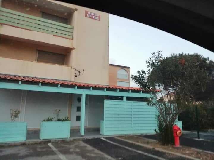 50m De La Plage, Rdc, 6 Personnes, Parking - Narbonne