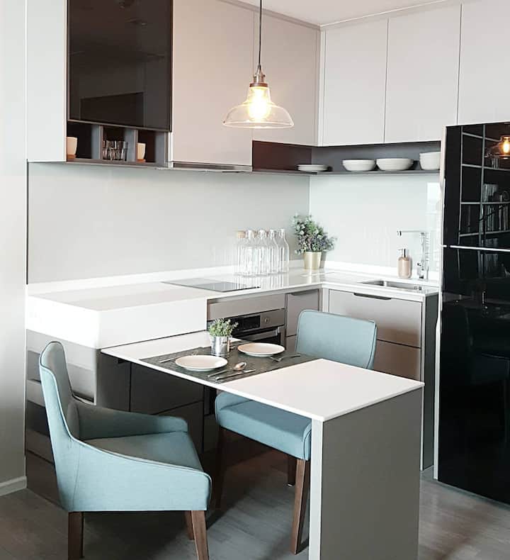 Bangkok High Class Riverside Condo Near Skytrain - Thaïlande