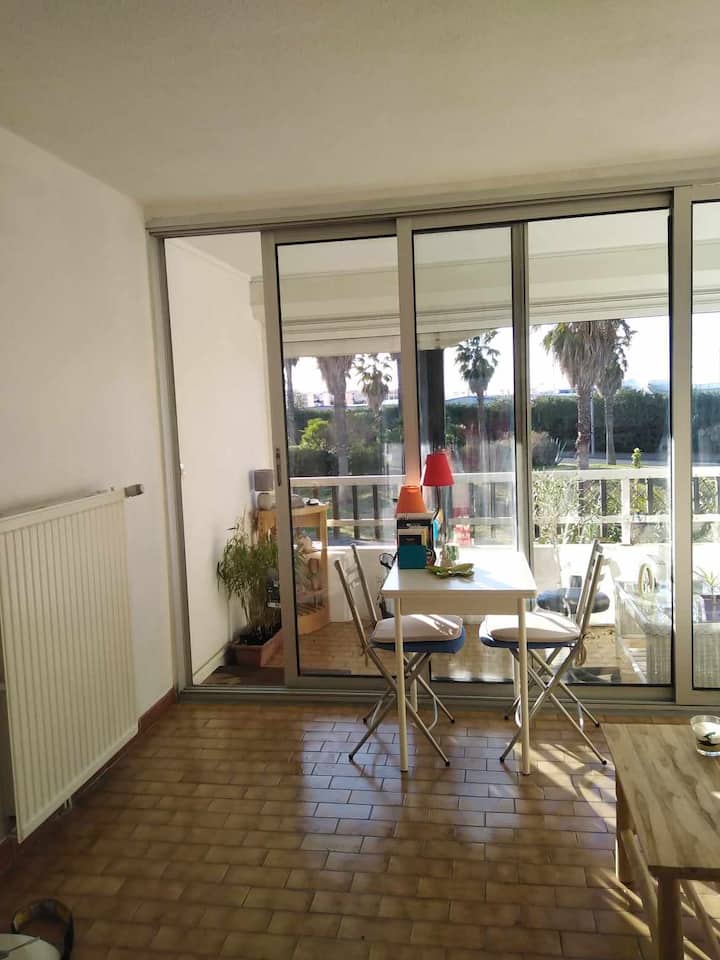 Joli T2 Au Cap D'agde Résidence "Les Goélands" - Agde