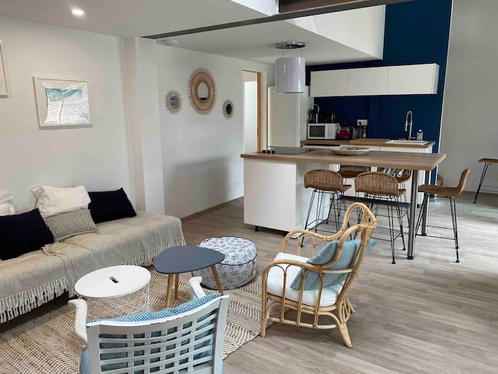 Maison Refaite à Neuve, 200m De La Plage - Mimizan Plage